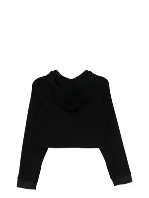 3.1 Phillip Lim Hooded Cropped Top - Black