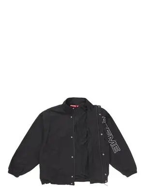 Supreme Embroidered Ripstop Track Jacket Black