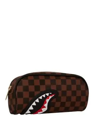 SPRAYGROUND Sawtooth Sharks In Paris Pouch - Brown