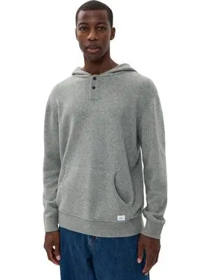 KATIN Hayes Hooded Henley Sweater