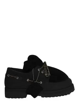 AHDIID Manhattan Boat Shoes Black