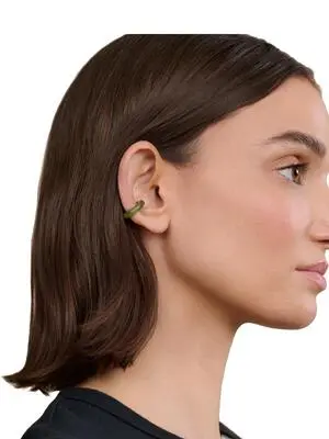 SOPHIE BUHAI Bagel Jade Ear Cuff - Green