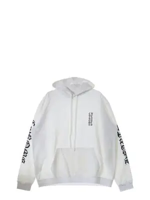 Chrome Hearts Logo Hoodie - White