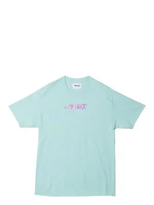 AWAKE Metallic Foil Logo Tee Shirt - Teal