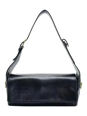 OPEN YY Buckle-fastening Leather Belt Bag - Black