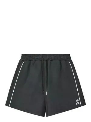 REST&RECREATION Logo-print Track Shorts - Black