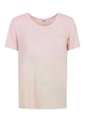 BASE Patch-pocket T-shirt - Pink