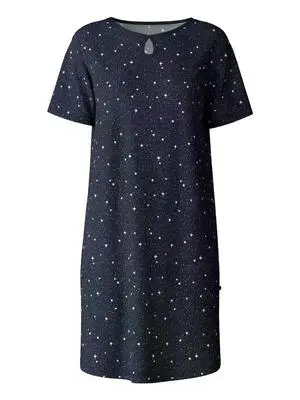 CALIDA Star-print Nightshirt - Blue