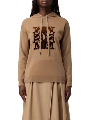 Max Mara Hooded Sweatshirt - Camel