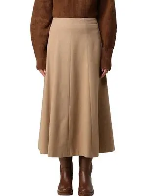 Max Mara Midi Skirt Camel