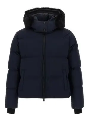 Moose Knuckles Quilted Jacket - Blue