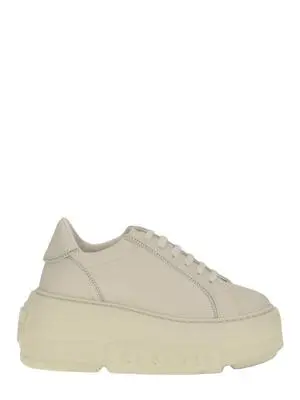 Casadei Lace Up Sneakers - White