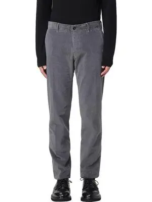 Incotex Trousers Flat Front - Grey