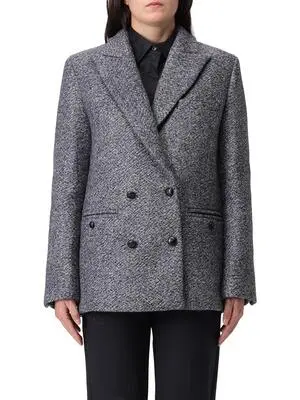 SEMICOUTURE Double-breasted Jacket - Grey