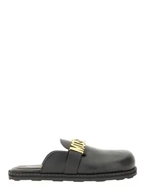 Moschino Slides - Black
