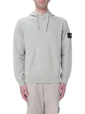Stone Island Hooded Sweatshirt - Grey