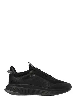 BOSS Lace Up Sneakers - Black
