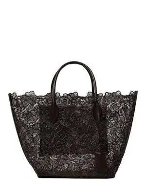 Ermanno Scervino Embroidered Tote - Brown