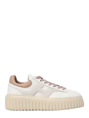 Hogan Lace-Up Sneakers Pink
