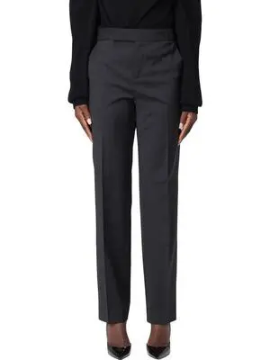 Alberta Ferretti Straight Leg Trousers - Grey