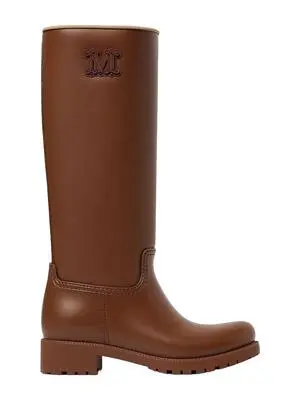Max Mara Knee High Boots - Brown