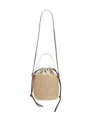 Chloé Mini Bucket Bag - White