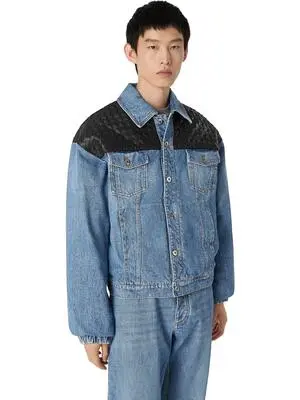 BOTTEGA  VENETA Vintage Denim Jacket - Mid Blue