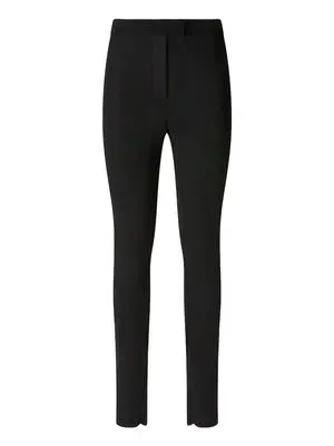 Pinko Zipped-hem Trousers - Black