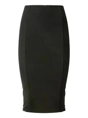 Pinko Seam-detail Pencil Skirt - Black
