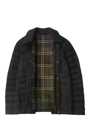 Burberry Padded Zip-closure Jacket - Black