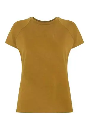 UMA | RAQUEL BLAY Crew-neck T-shirt - Yellow