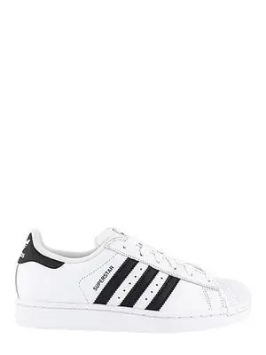 Adidas Leather Trainers - White Core Black White