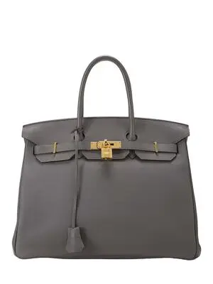 Hermès Togo Birkin 35 - Etain