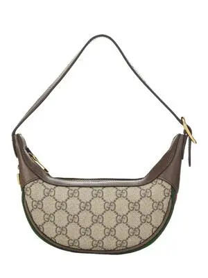 Gucci Gg Supreme Canvas Ophidia Mini - Brown