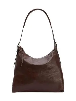 LEMAIRE Belted Hobo Bag - Brown