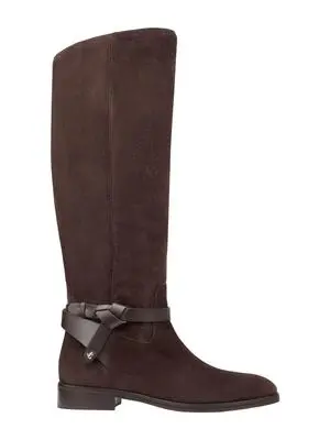 JIMMY CHOO Lawton Knee High Boots - Chocolate/chocolate