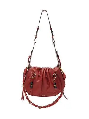 Isabel Marant Bolton Shoulder Bag Deep Red