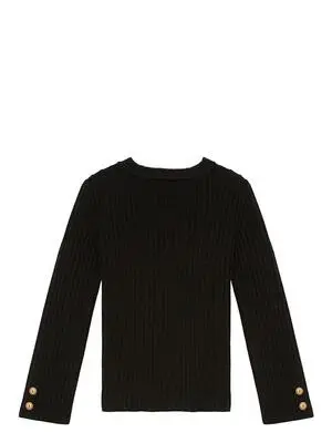 Isabel Marant Dixie Wool Sweater - Black