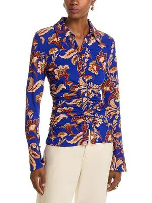 Cara Cara Shirley Shirt - Paisley Blue