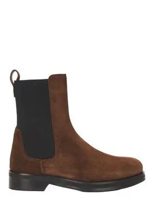 Jenni Kayne Suede Alden Chelsea Boot - Brown