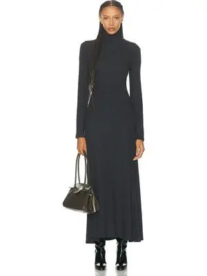 Staud Vanya Dress - Charcoal
