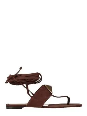 Valentino Garavani Thong Sandals - Brown