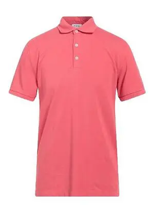 3RD · MAY Polo Shirt Coral Size Pima Cotton - Red