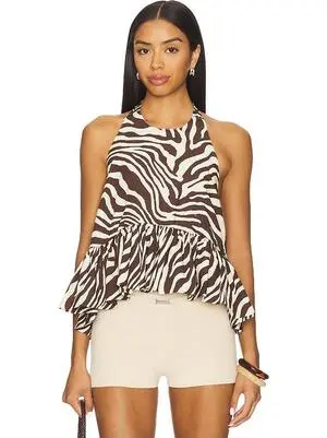Azeeza Winston Top - Zebra