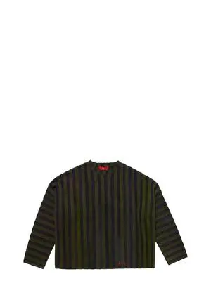 Eckhaus Latta Keyboard Striped Sweater - Green