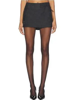 Amanda Uprichard Mila Skort - Black