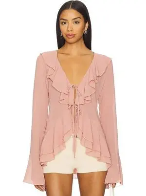 MORE TO COME Alisia Top - Mauve