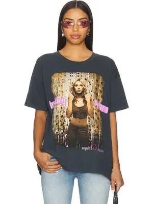 Daydreamer Britney Spears Merch Tee - Vintage Black