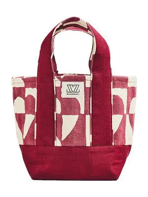 SZ BLOCKPRINTS Mae Mi Canvas Tote - Heart Cookie