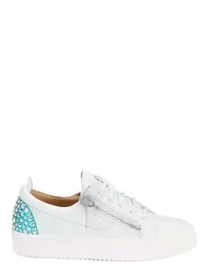 GIUSEPPE ZANOTTI Gail Leather Sneakers - White